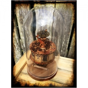 Mini Steampunk Motifs Wood Shapes 1 for altered art and crafts